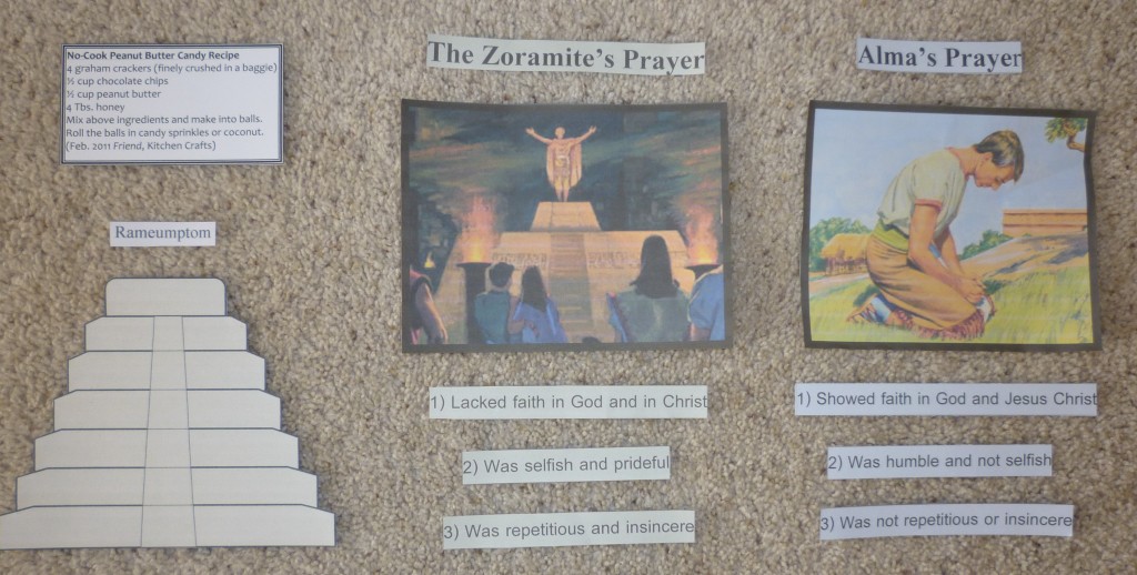 Lesson 21 - Zoramite's Prayers on a Rameumptom - Teaching Children the ...
