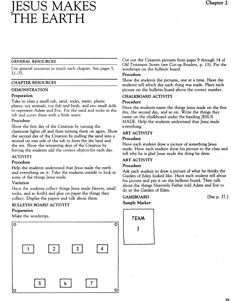 Creation | Teaching Children the Gospel