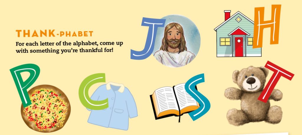 Blessings & Gratitude: Activities & Games | Teaching Children the Gospel