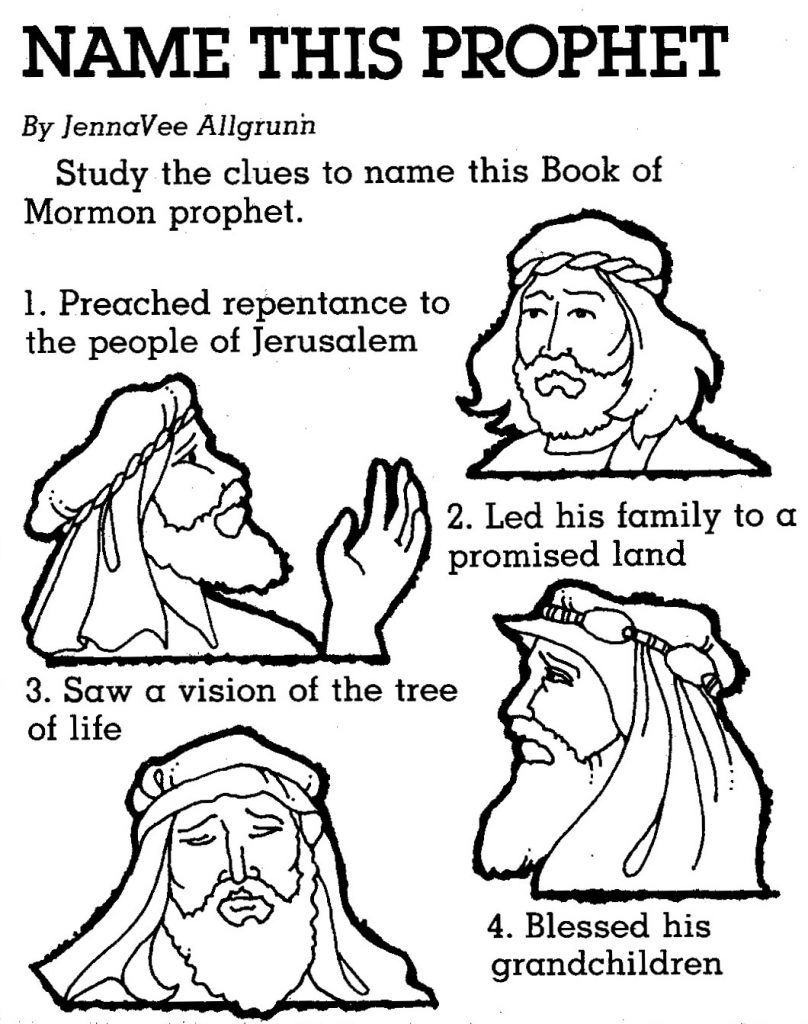 Book of Mormon: Activities & Games - Teaching Children the Gospel