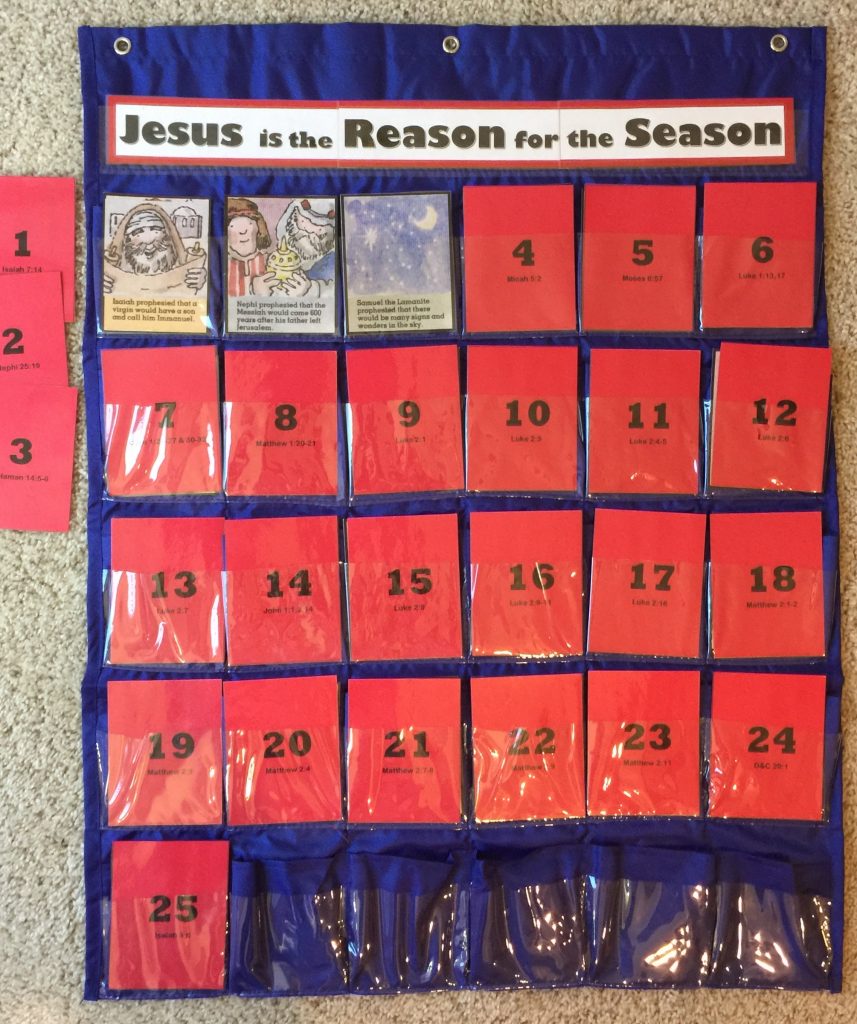 Christmas: Advent Calendar - Teaching Children the Gospel