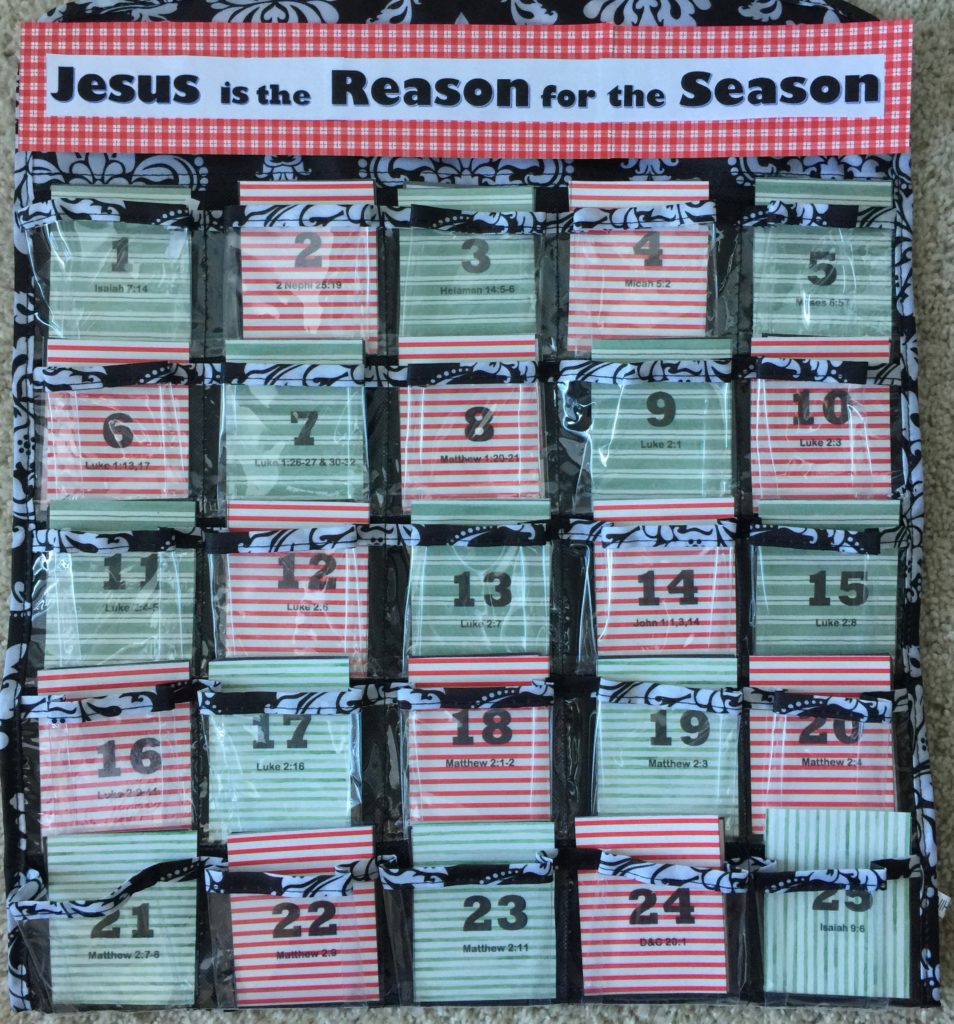 Christmas: Advent Calendar - Teaching Children the Gospel