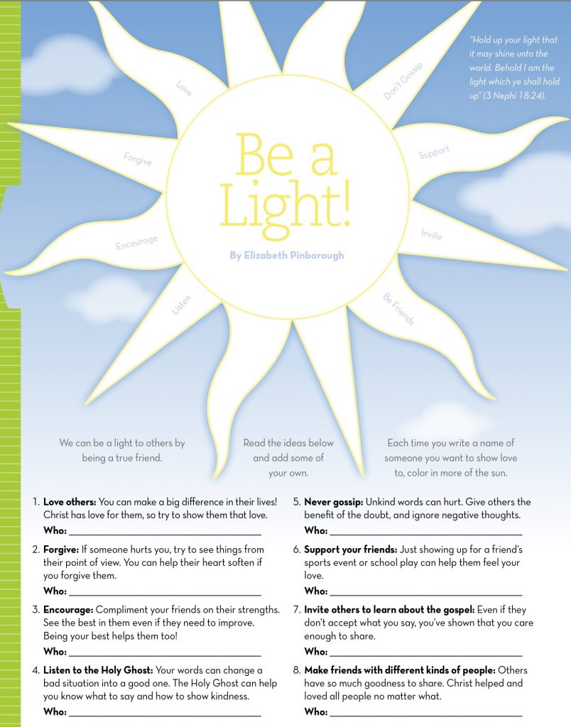 Friendship: Lesson Ideas - Teaching Children the Gospel