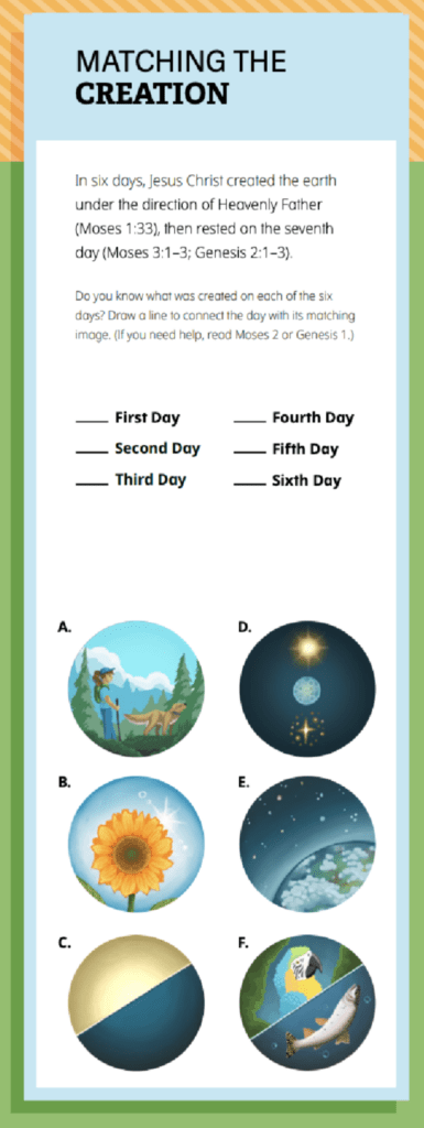 Old Testament: Activities & Games | Teaching Children the Gospel