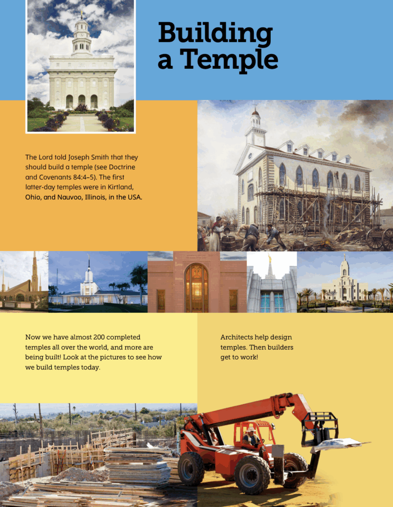 History & Building of Temples - Teaching Children the Gospel