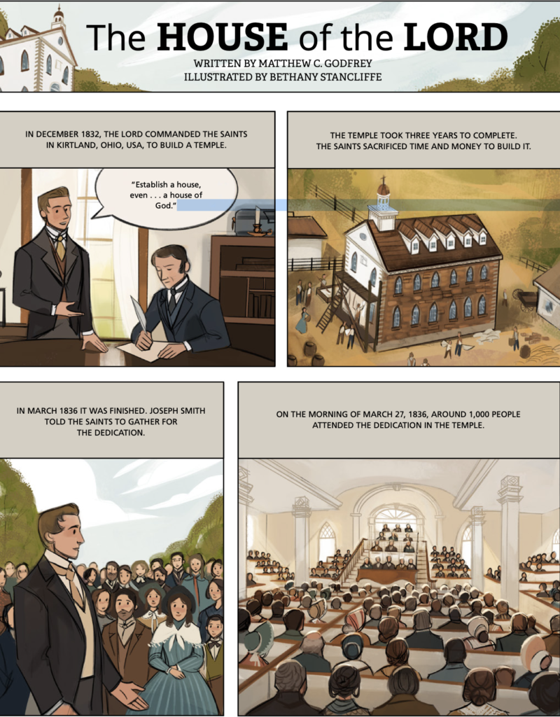 History & Building of Temples - Teaching Children the Gospel