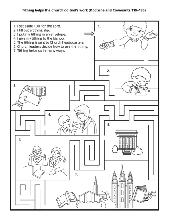 Tithes & Offerings: Lesson Ideas - Teaching Children the Gospel