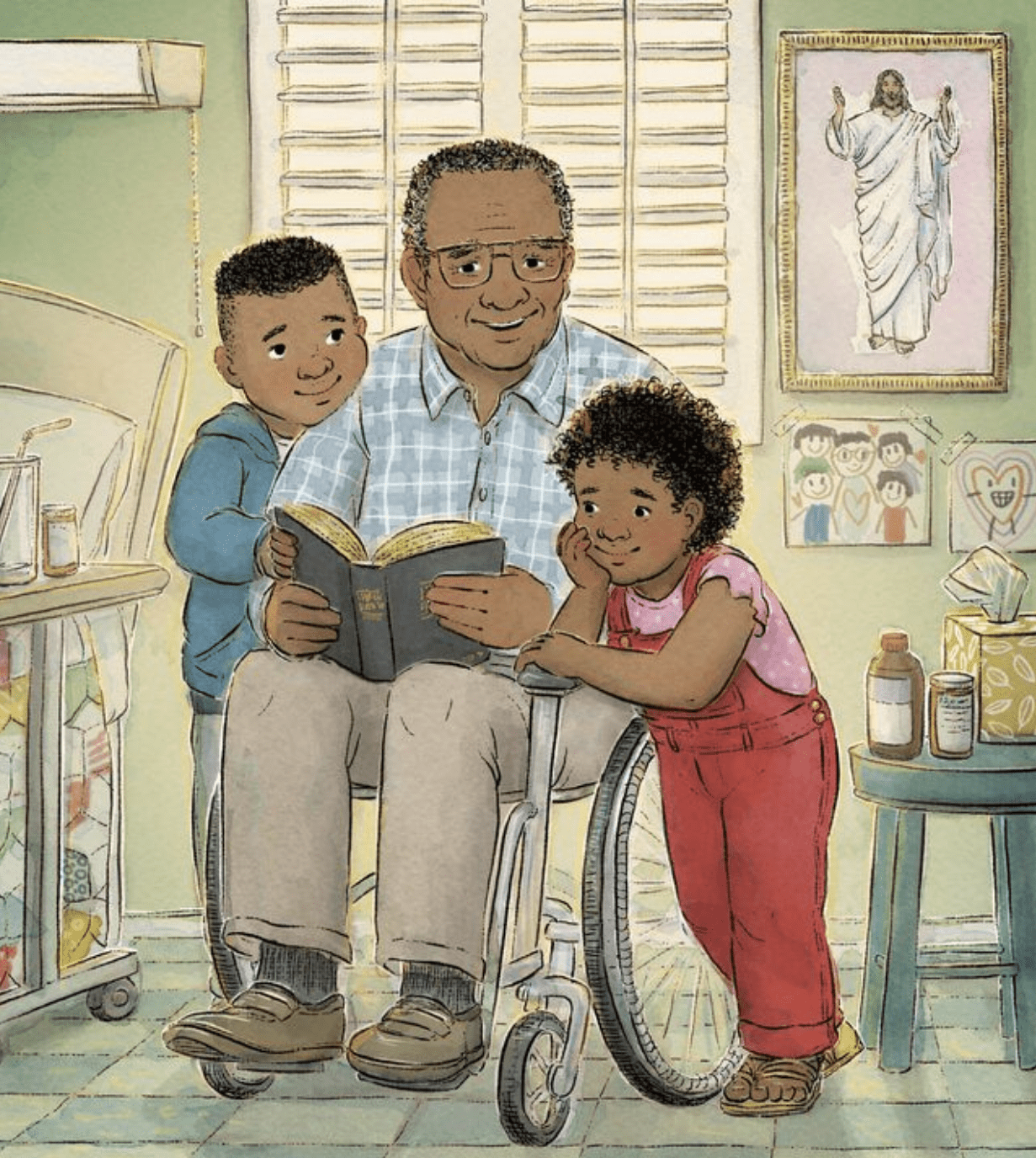 Grandparents Elderly Clipart Teaching Children The Gospel