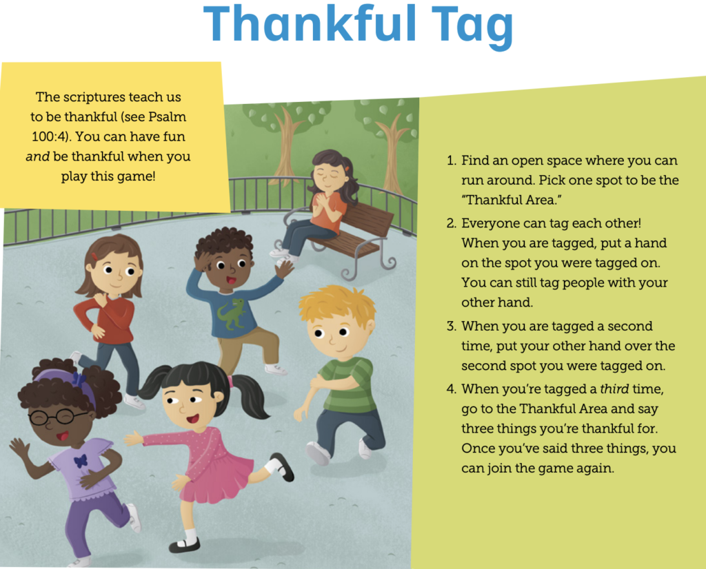 Blessings & Gratitude: Activities & Games | Teaching Children the Gospel