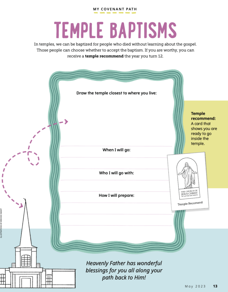 Temples: Preparing to Go to the Temple - Teaching Children the Gospel